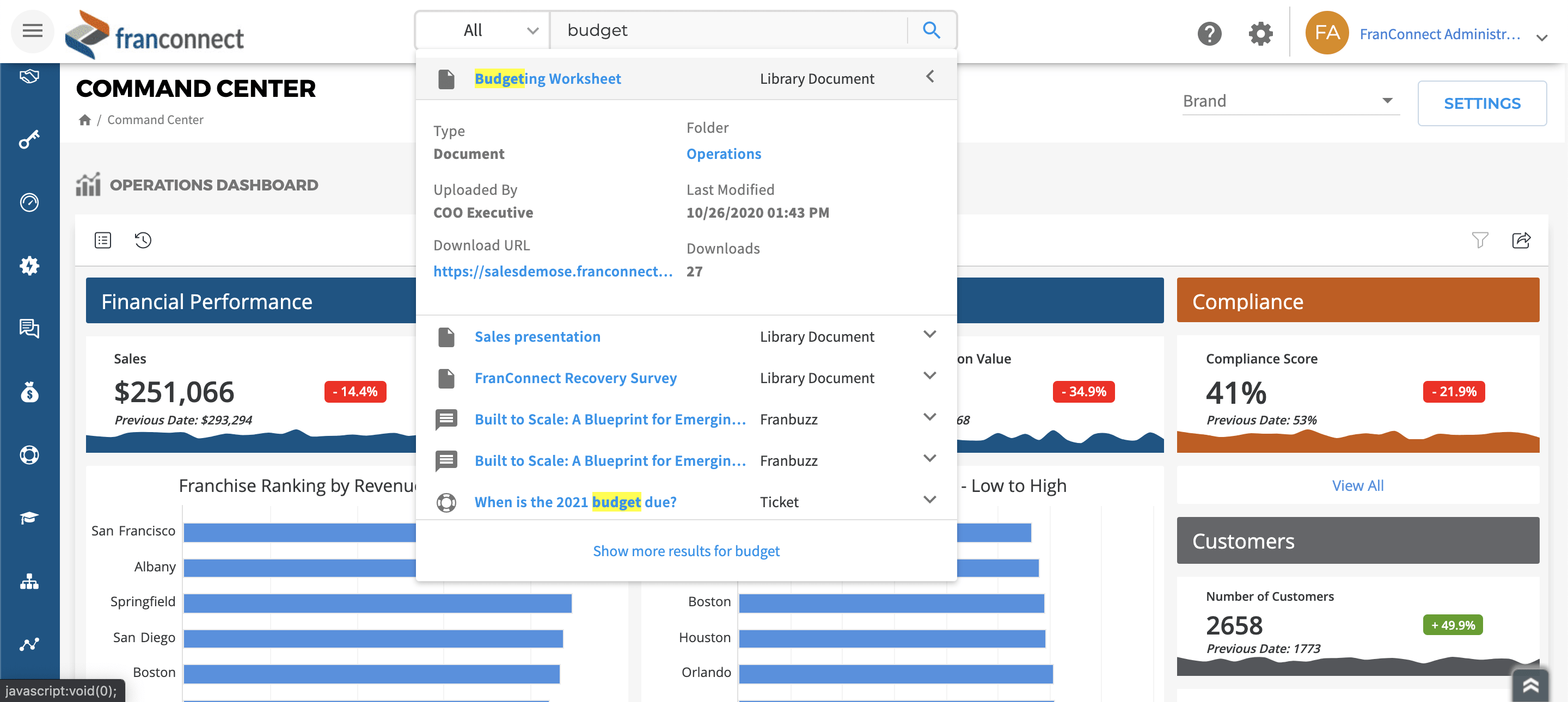FranConnect Webinar Library